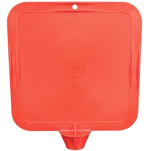SIGN LOCK-IN RED