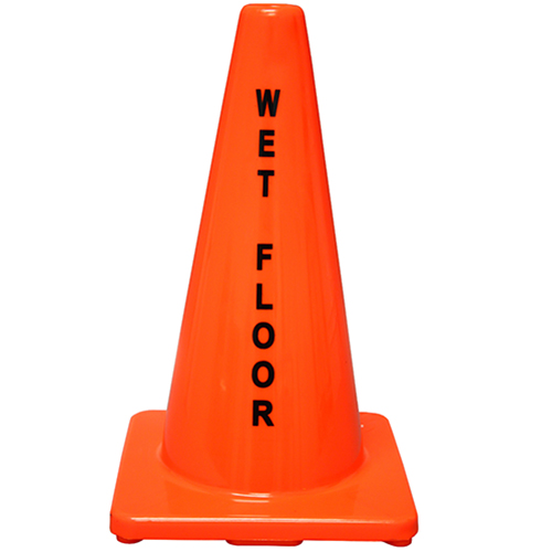 CONE WET FLOOR SIGN