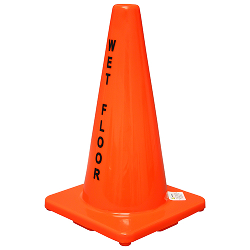 CONE WET FLOOR SIGN