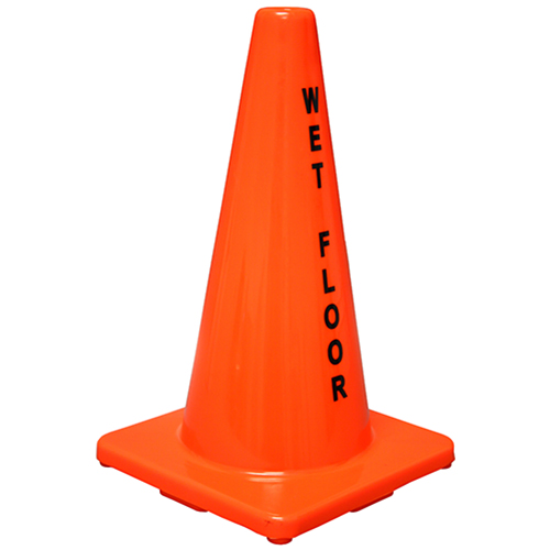 CONE WET FLOOR SIGN