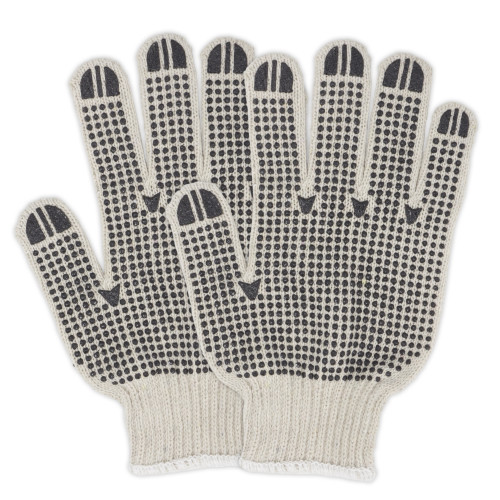 Shop ProWorks® Cotton Polyester String Knit 2 Sided PVC Dotted Grip ...
