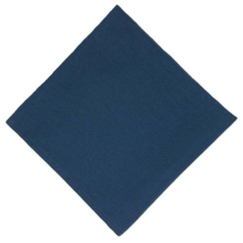 20x20 Navy Blue Spun Poly Napkins