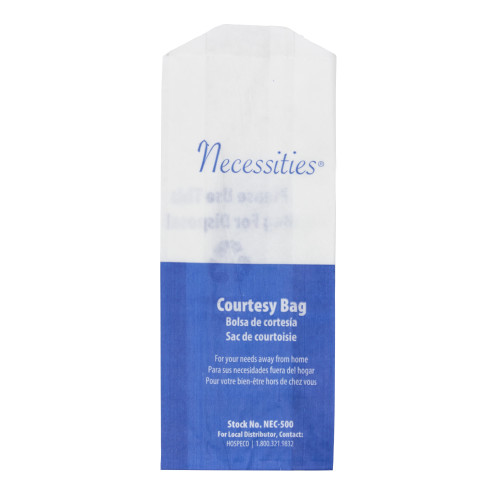 Necessities NEC-500 Necessities Courtesy Disposal Bags, Printed, White ...