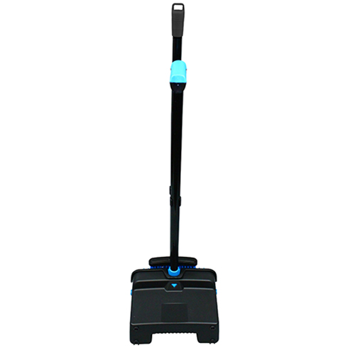 LOBBY DUSTPAN 26 IN ALUMINUM WITH BROOM COMBO