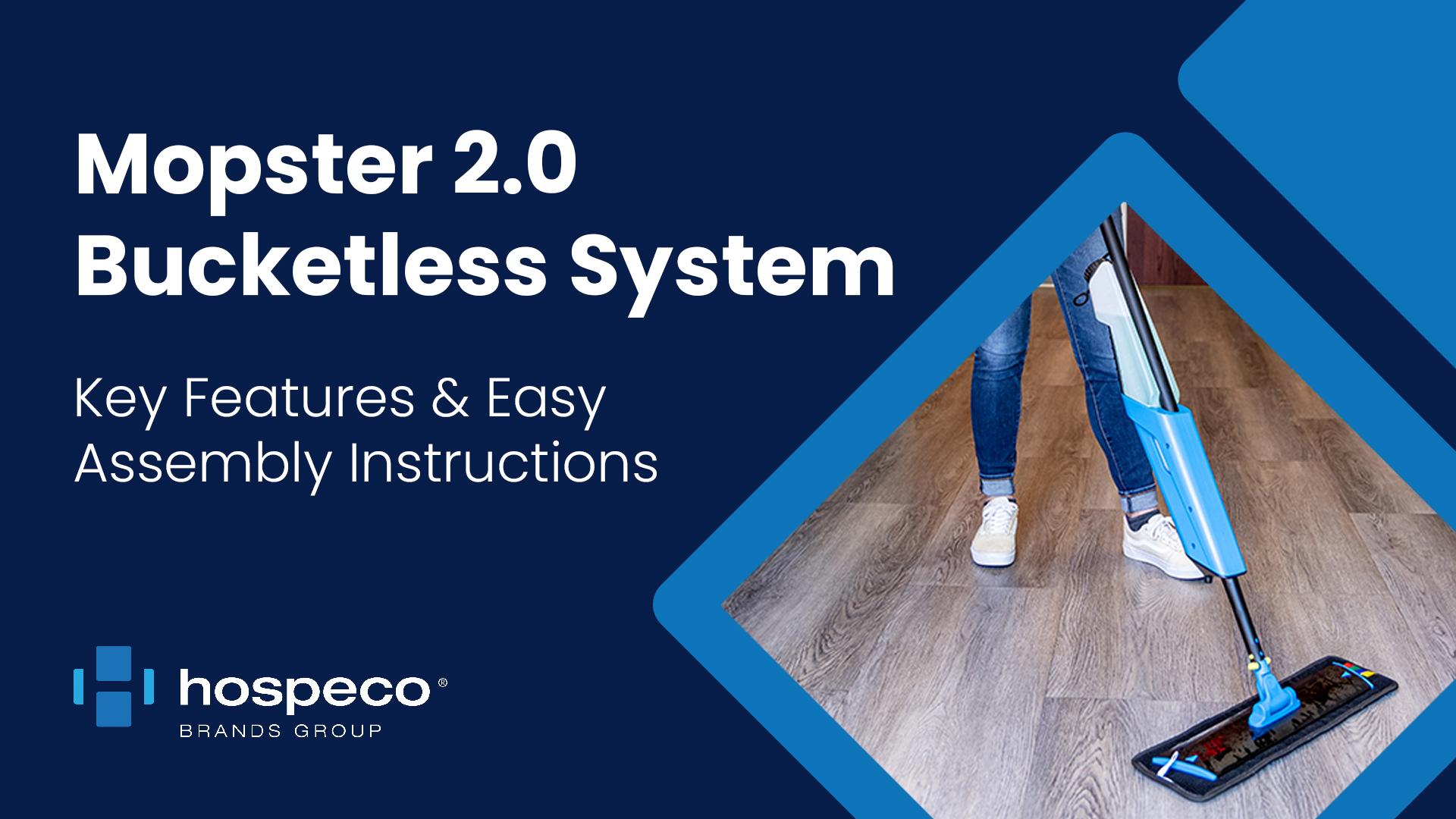 Mopster 2.0 Bucketless System: Key Features and Easy Assembly ...