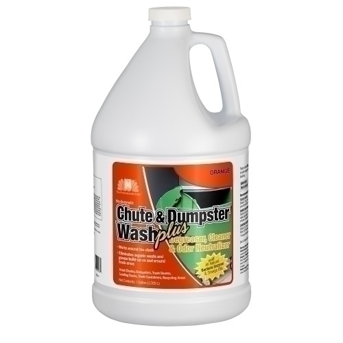 Super N 128DMPFD Chute & Dumpster Wash PLUS Bio-Enzymatic Cleaner ...