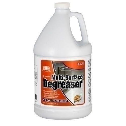 Super N 128FD Bio-Enzymatic Multi-Surface Degreaser, Orange, gal, 4/CS