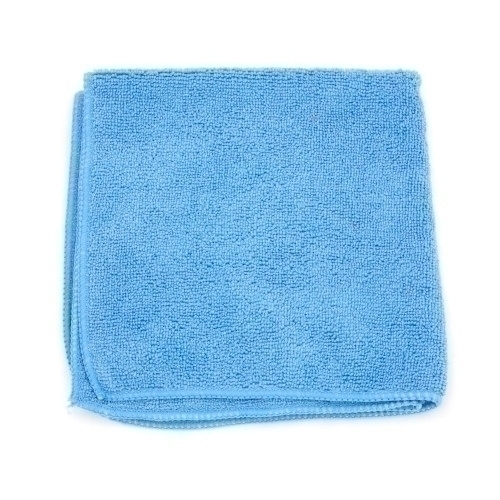 MicroWorks 2502-B-500 MicroWorks Standard Microfiber Towel, Blue, 16" x ...