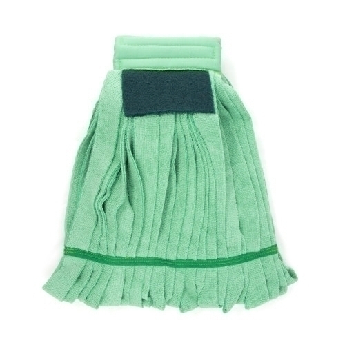 MicroWorks 2504S-MFWP-GN MicroWorks Microfiber Strip Wet Mop, Green ...