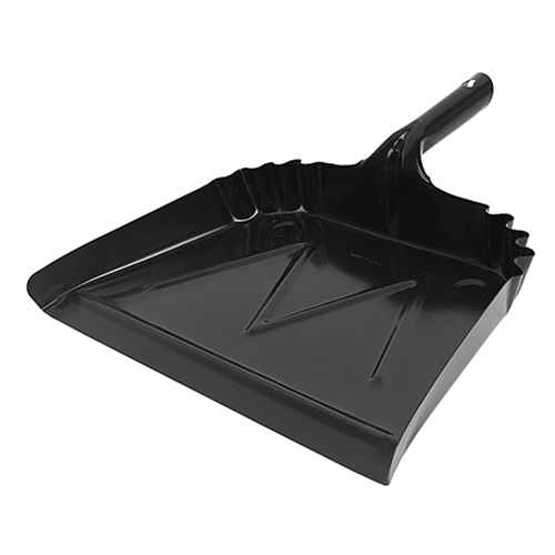 DUST PAN METAL BLACK 16 INCH