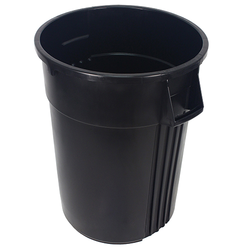 CONTAINER GATOR 32 GAL REGRIND BLACK