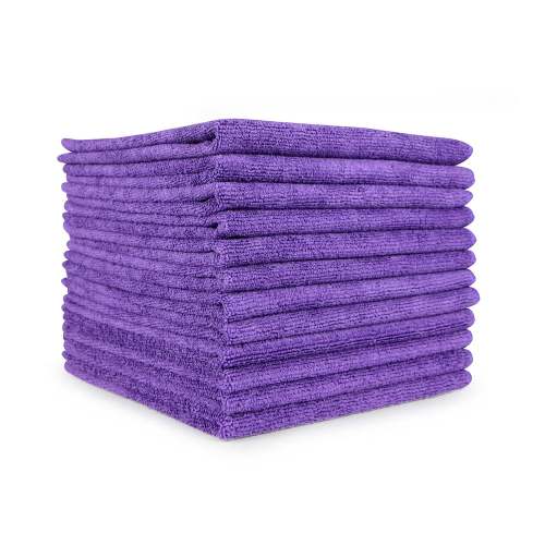 Monarch Brands M915100PU Smart Choice Microfiber Cloths 16x16 49gm Purple