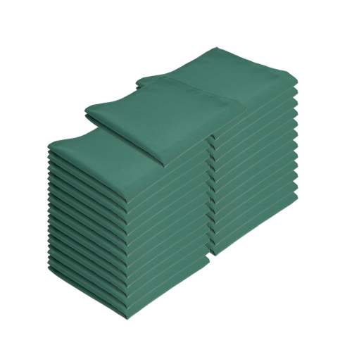 Monarch Brands NAP-GREEN-SPUN Mariposa Poly Spun Napkin 20x20 Green