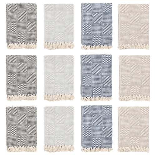 THROW BLOCK 50X70 ASSORTED ON